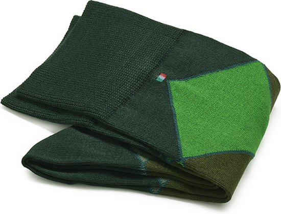 Herensokken groene ruit | Carlo Lanza | bol.com