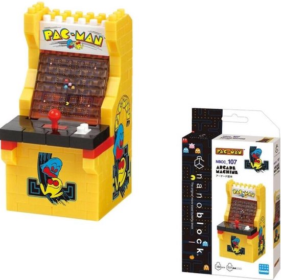 Pac-Man Nanoblock Series - Pac-Man Arcade Machine | bol.com