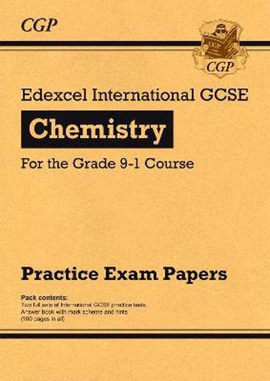 NEW EDEXCEL INTERNATIONAL GCSE CHEMISTRY | 9781789086829 | Cgp Books ...