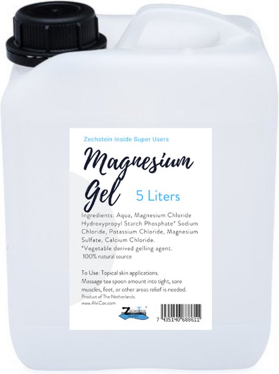 Sea Brine - Zechstein Inside Magnesium Gel 5l | bol