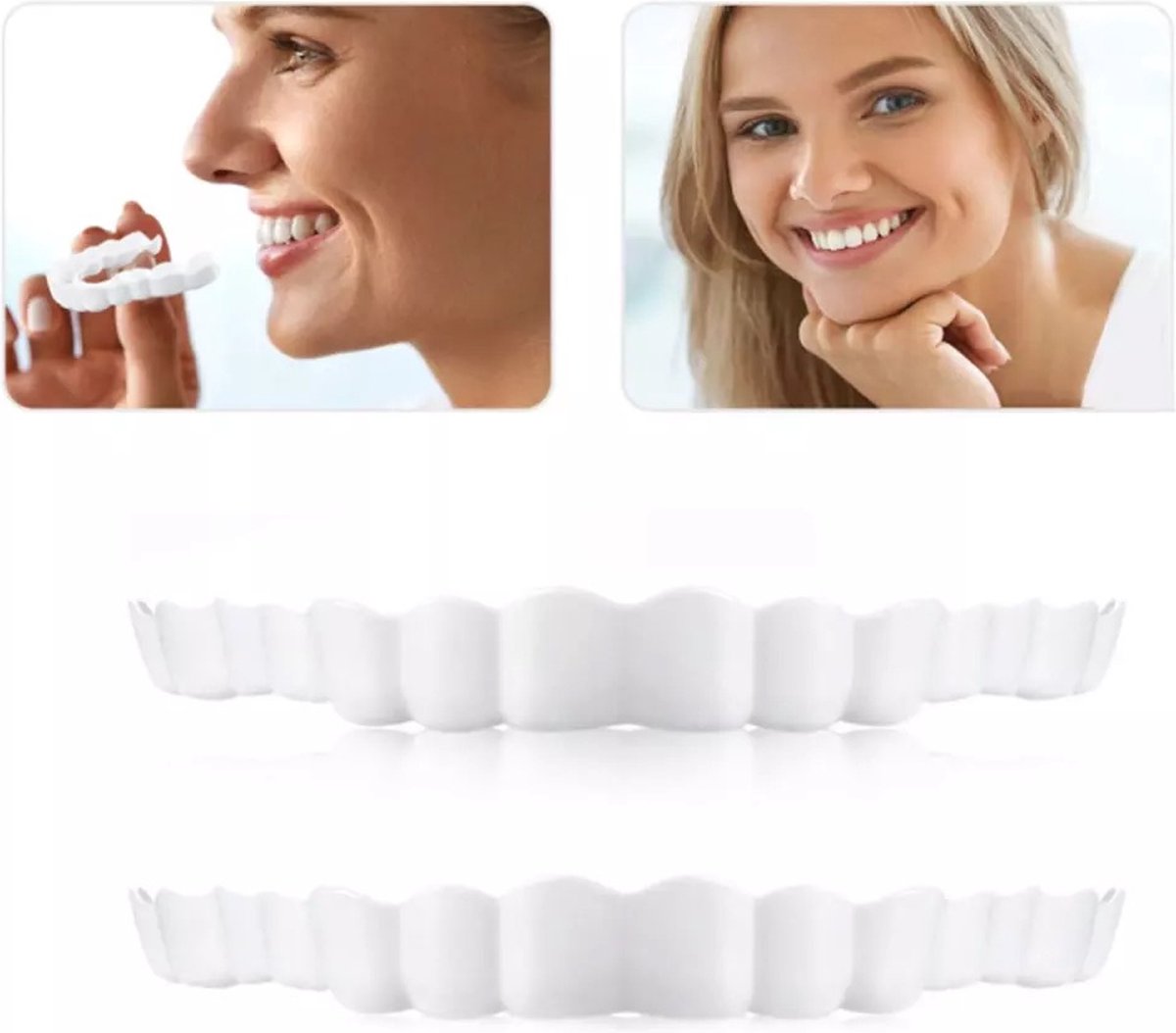 MULTIGADGETS - Kunstgebit - Kunstgebid - Kunst tanden - Witte tanden ...