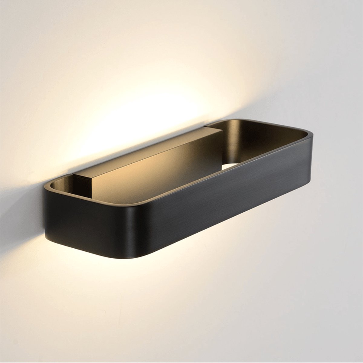 Wandlamp binnen | Muurlamp | Modern design | Helike | Zwart | 8W ...