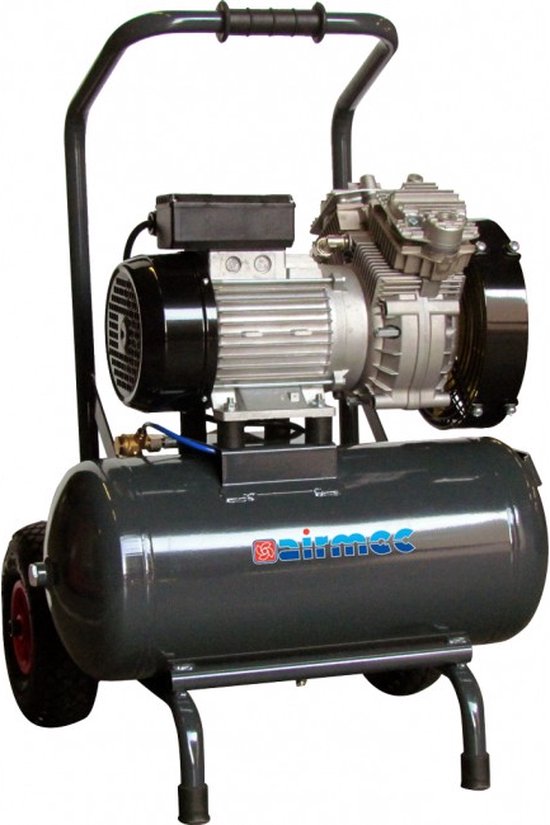 AIRMEC KZ350-30 Verrijdbare Olievrije zuigercompressor 350 ltr/min - 2 ...