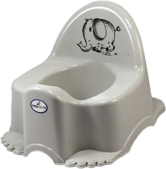 Tega Baby Eco Olifant Grijs Potje SL-001-162 | bol.com