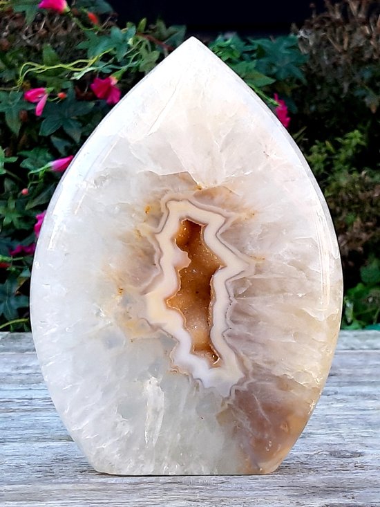 Decoratief edelsteen Agaat vlam - 765 gram | bol.com