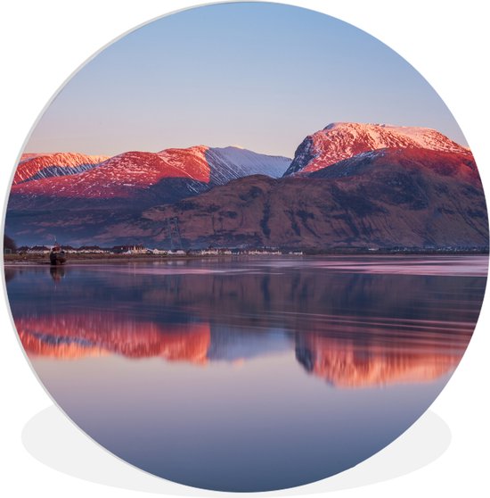Wall Circle - Wall Circle Indoor - couleurs sur le Ben Nevis à travers ...