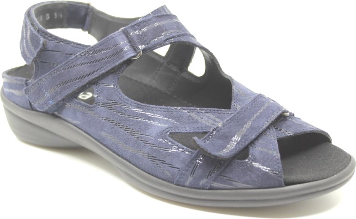 Durea 7258 216 8152 blauwe sandalen wijdte G | bol