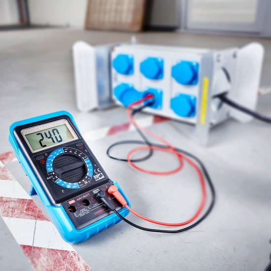 Ferrex digitale multimeter - meet stroomsterkte, spanning en ...