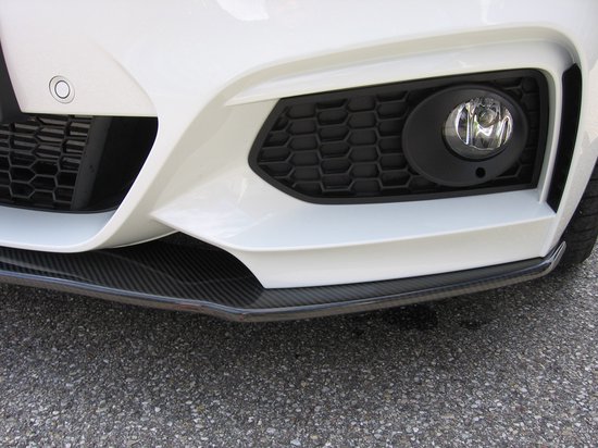 RIEGER - BMW F22 2 SERIES - CARBON FRONT PERFORMANCE SPLITTER | bol