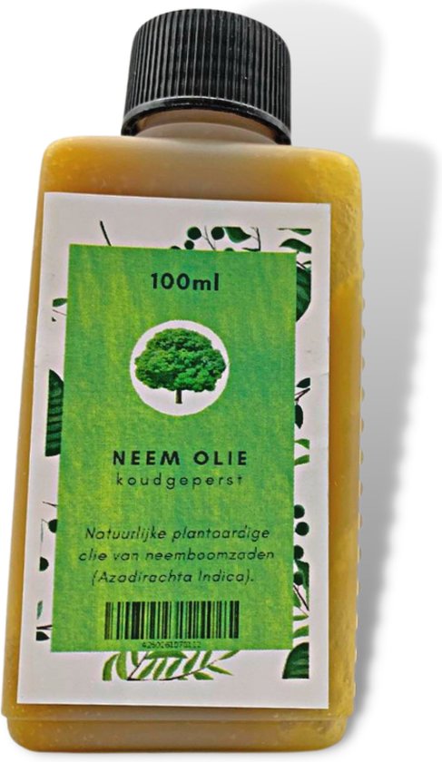 Neemolie 100ml - Biologische Neem olie - Koudgeperst - Azadirachta ...