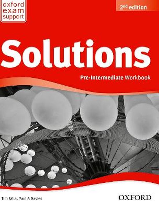 Solutions second edition - Pre-Int workbook | 9780194553278 | Boeken | bol