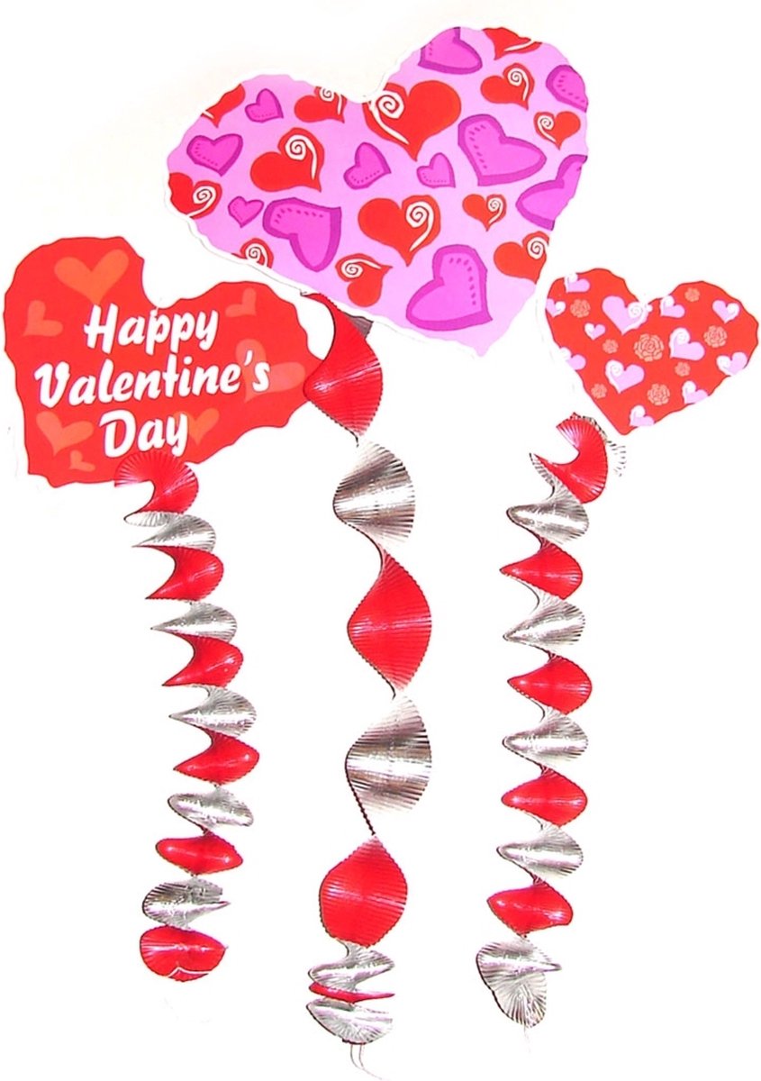 Valentijn Versiering , Pakket, 14 februari , Verliefd, Papier | bol