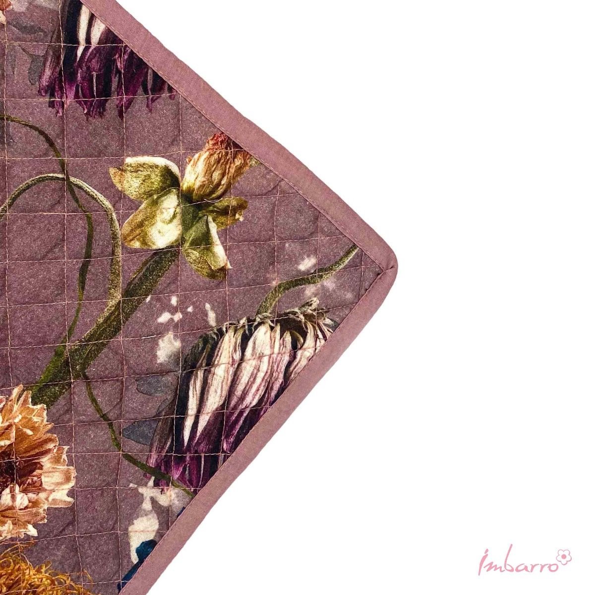 Imbarro Pannenlappen Freija Flower Set 2 stuks 25x25cm Katoen | bol