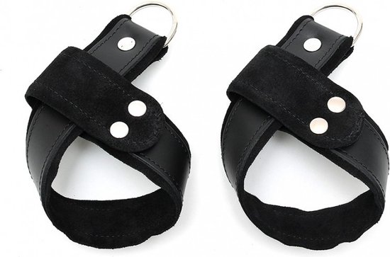 Bondage Play leren handboeien zonder ketting | bol.com