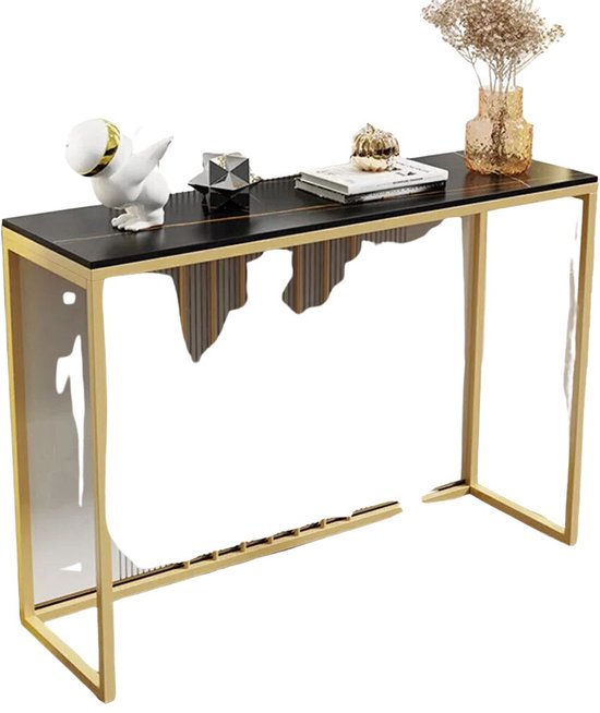 Betaalbare Goederen® Side Table - Sidetable - sidetable goud - sidetable industrieel -... | bol