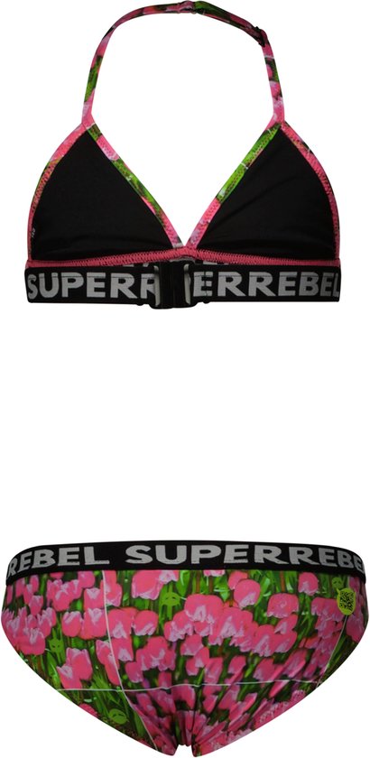 SuperRebel - Isla-triangle-bikini - AO tulip - Maat 152 | bol