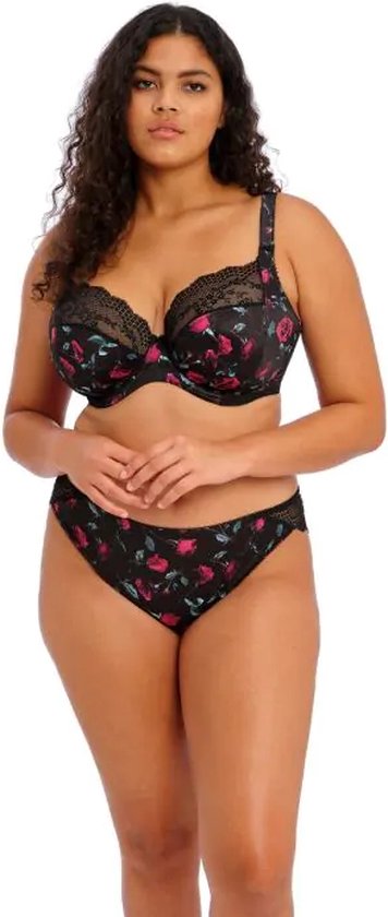 Elomi Beugel Bh Lucie Rock 'n Rose - Zwart 95G | bol