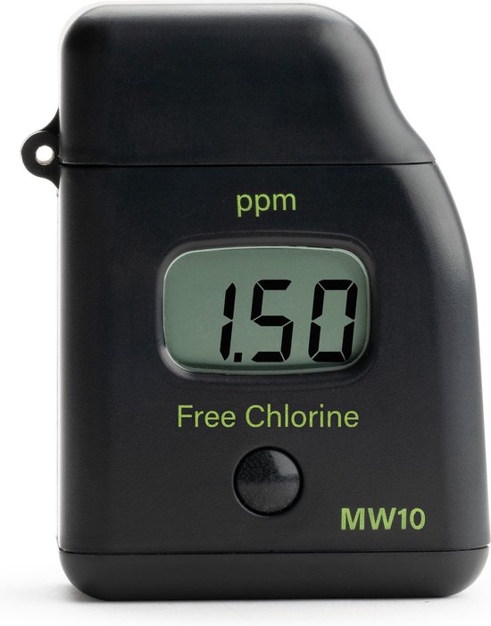 Milwaukee MW10 Digital Free Chlorine Tester - 0.00-2.50 ppm | bol
