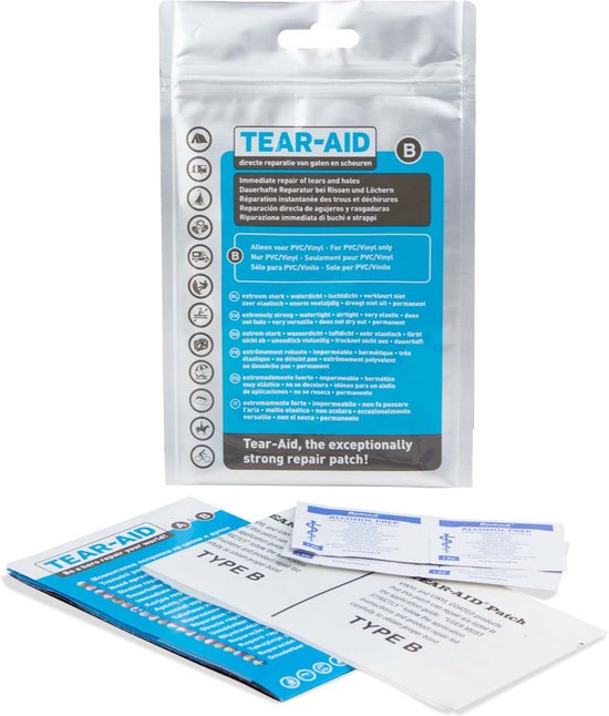 Tear-Aid - Reparatiemiddel - Type B - standaard set | bol