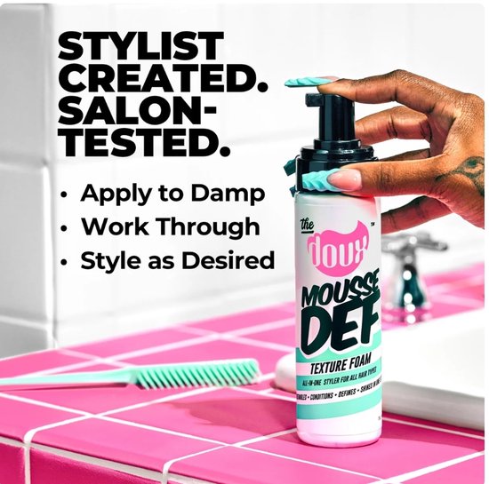 The Doux Mousse Def Texture Foam 207ml | bol