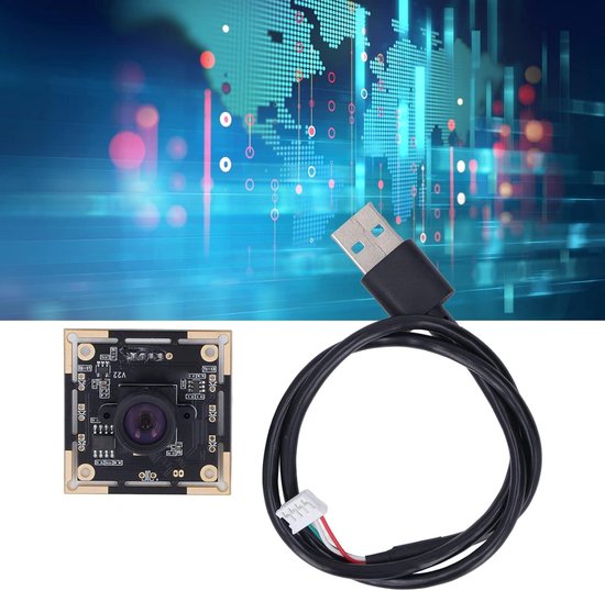 1MP Camera Module USB2.0 Uitgang OV9732 (1/4in) Lichtgevoelige Chip 100 ...