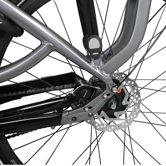 Avalon Elektrische fiets - Heavy Duty - Middenmotor - Verende vork ...