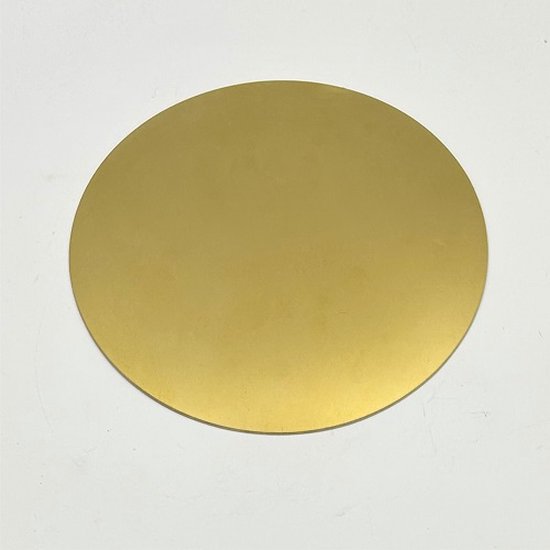 Messing Schijf - 2mm, Diameter 120mm | bol