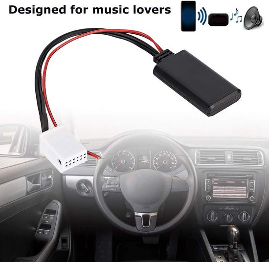 Bluetooth AUX Module 12 V 12-Pin Voertuig Adapter - MCD RNS 510 RCD ...