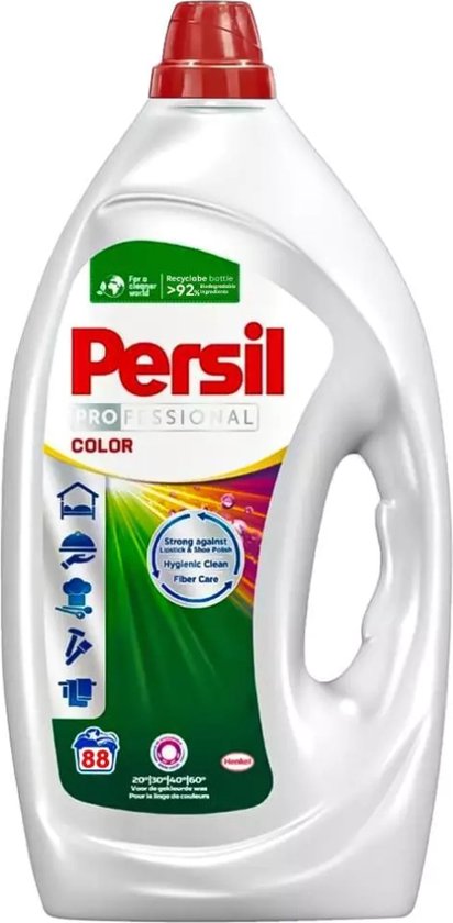 Persil Professional Color - Vloeibaar Wasmiddel - Gekleurde Was - 88 ...