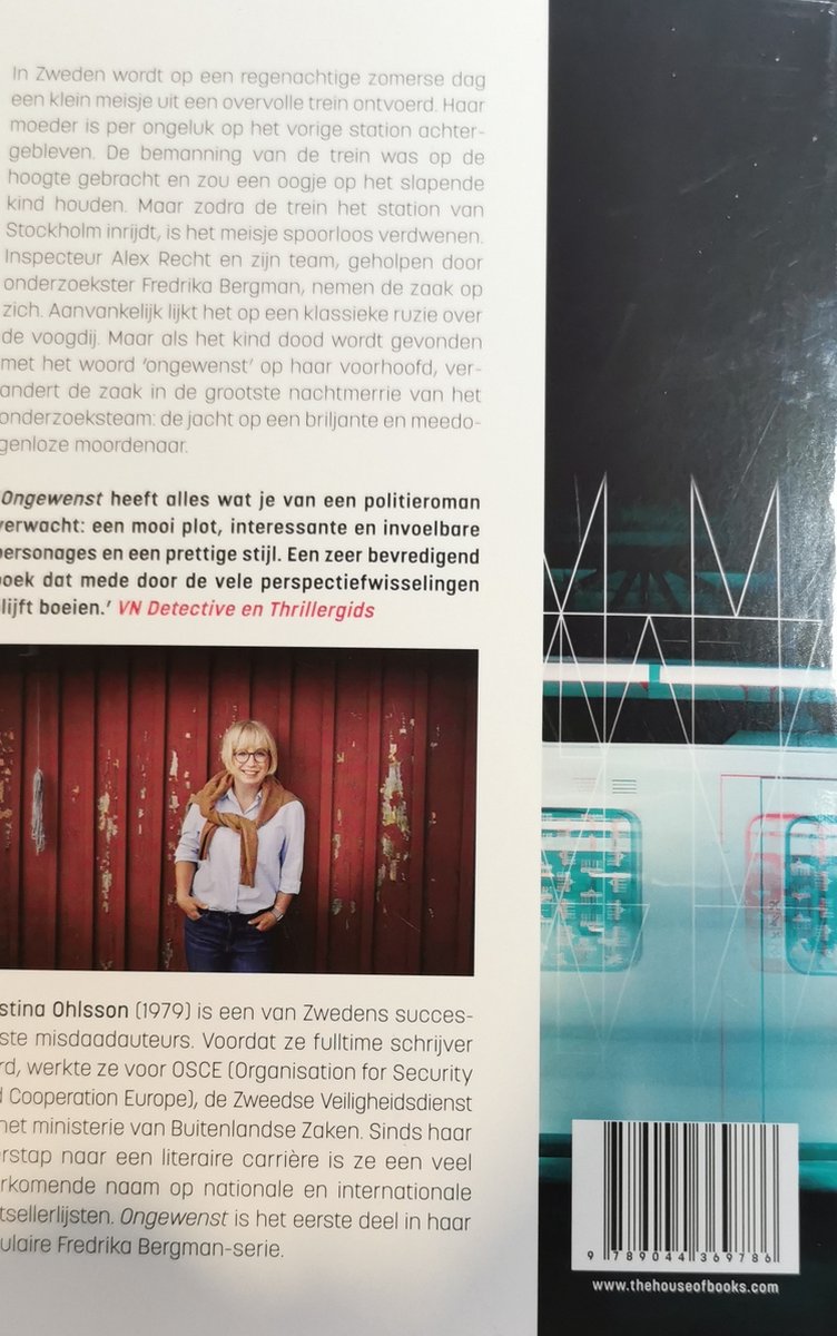 Fredrika Bergman - Ongewenst, Kristina Ohlsson | 9789044369786 | Livres ...
