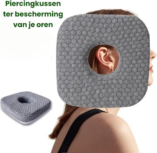 Dutchers® Oorkussen - Donut Kussen - Oorkussen - Donut Kussen - Ringkussen - Piercing... | bol