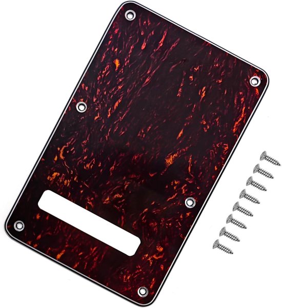 Electric Guitar Back Plate Compatible with Strat Tremolo Cavity Cover ...