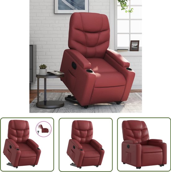 vidaXL Elektrische Stoel - Sta Op Stoel - Sta-op-stoel elektrisch ...