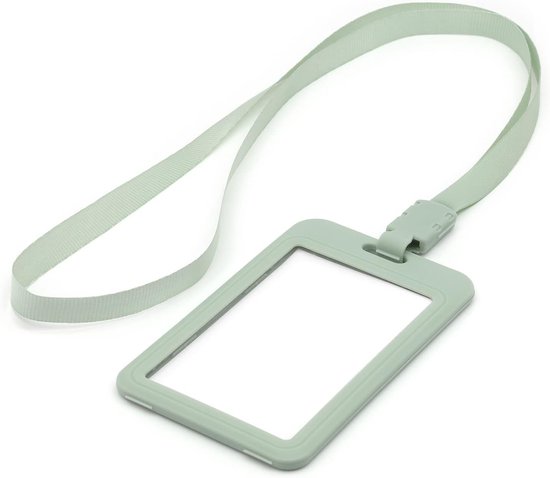 Lanyard- en badgehouder, pakket van 12 ID-combinatiesets van Lanyards ...