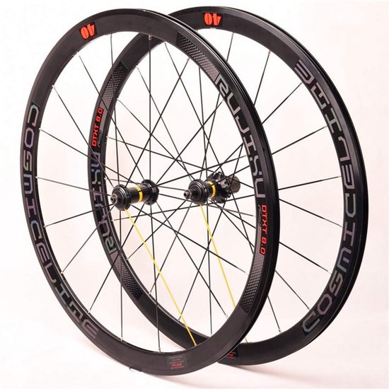 Fietsen Wielen Bike Wheel 700C Double Wall Alloy Rim 40mm Bicycle Wheel ...