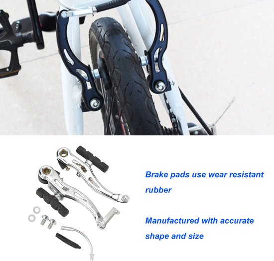 Bike V Brake, Split Type Even Force V Bike Brakes Kit Rubber pad voor ...