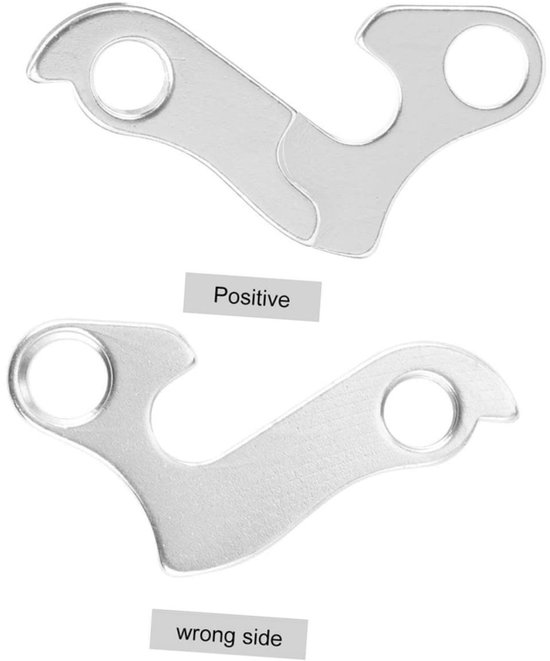 Anneome 2 Stuks Fiets Staart Haak Gebogen Achterderailleur Rekken Fiets ...