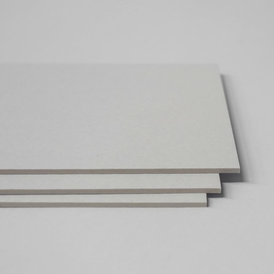 Wit (massief) karton A3 (29,7x42cm) 2mm 10 vel - wit bord - 1.125 grams ...