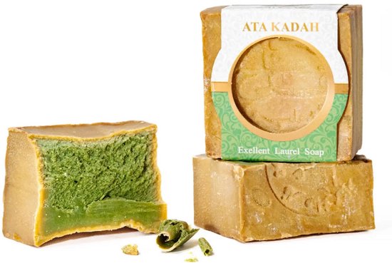 Turkse Traditionele Olijfolie Zeep - Ata Kadah - Exellent Laurel Soap ...