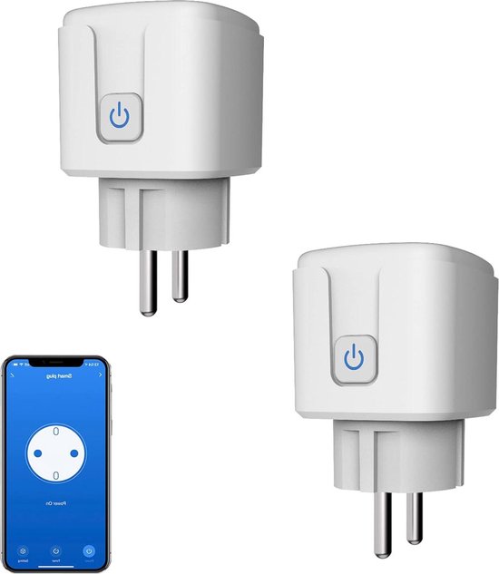 Wifi-stopcontact smart plug 16A met timer en countdown functie - app ...