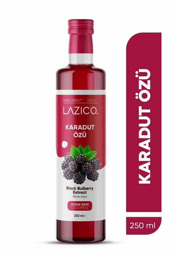 Lazico Koudgeperst Zwarte moerbei-extract - Natuurlijke bron van ...