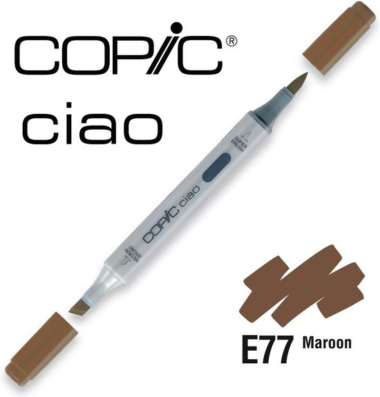 Copic Ciao Marker E77 Maroon | bol
