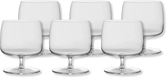 Vinalia Cognac Rhum 465 ml - Set van 6 Glazen - Perfect voor Cognac ...