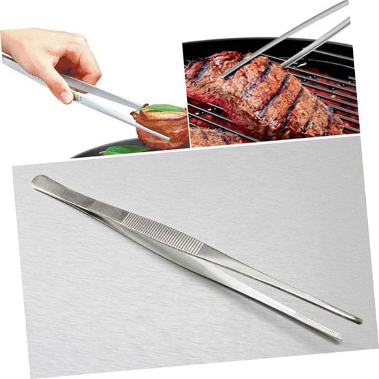 PRETYZOOM 1 St Grill Pincet Bbq Tong Visgraten Tang Gebak Klem ...