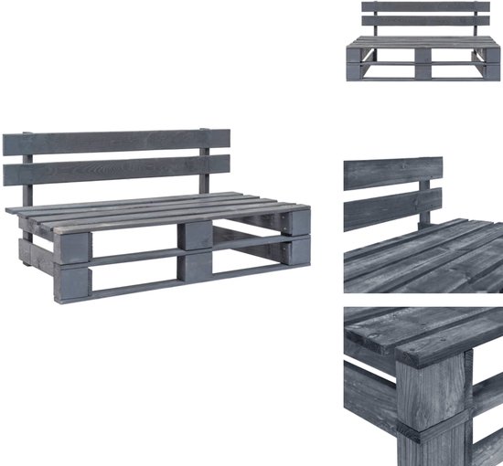 vidaXL Pallet Bank - Pallet Banken - Palletbank - Palletbanken ...