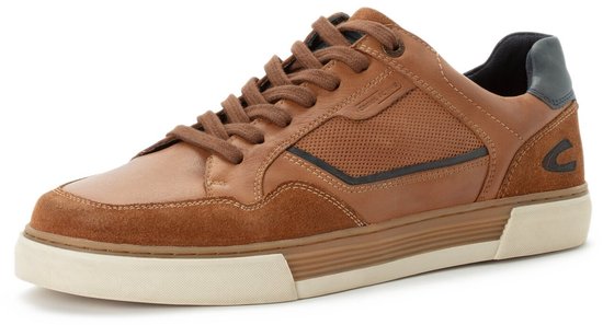 camel active Sneakers gemaakt van nappaleer - Maat menswear-48 - Bruin | bol