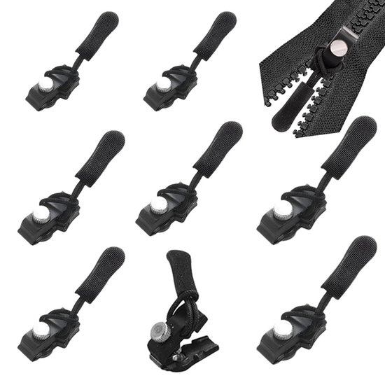 Ritssluiting Reparatie Set - Rits Repareer Set - 8 Stuks - 2x Klein 4x ...