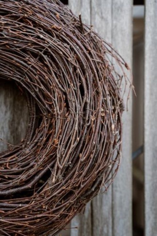 DBT Krans Landelijk Natuurlijke Materialen Bruin D 35 cm | bol
