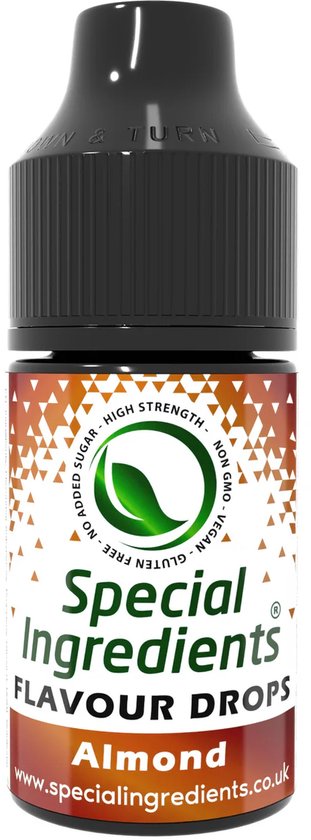 Amandel Smaak Druppels - 30ml - Smaakdruppels - Flavour Drops - Moderne ...