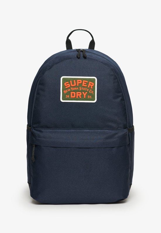 Superdry Montana Patched Backpack Navy | bol